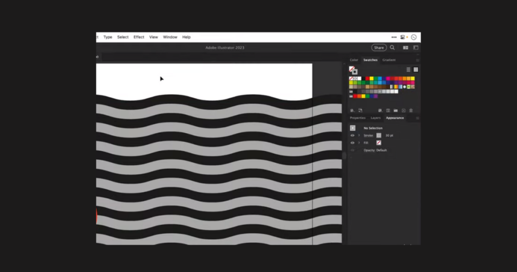 How To Create Wave Pattern In Adobe Illustrator